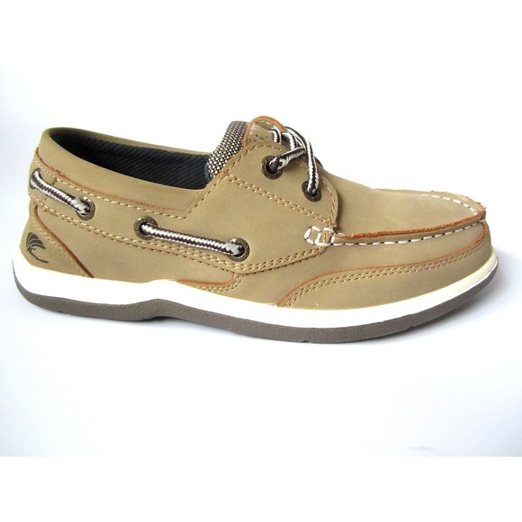 Island Surf | Shoes | Island Surf Classic Leather Tan Boat Sailing Shoe ...